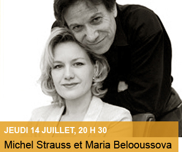 Concert de Michel Strauss, violoncelle, et Maria Belooussova, piano ...